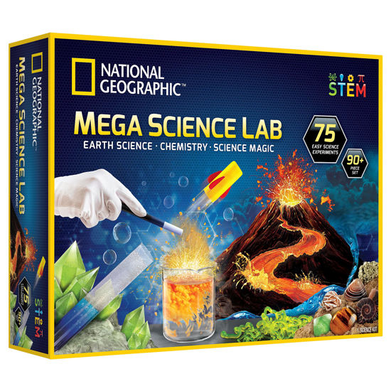 GetUSCart- NATIONAL GEOGRAPHIC Mega Science Lab - Science Kit for Kids ...