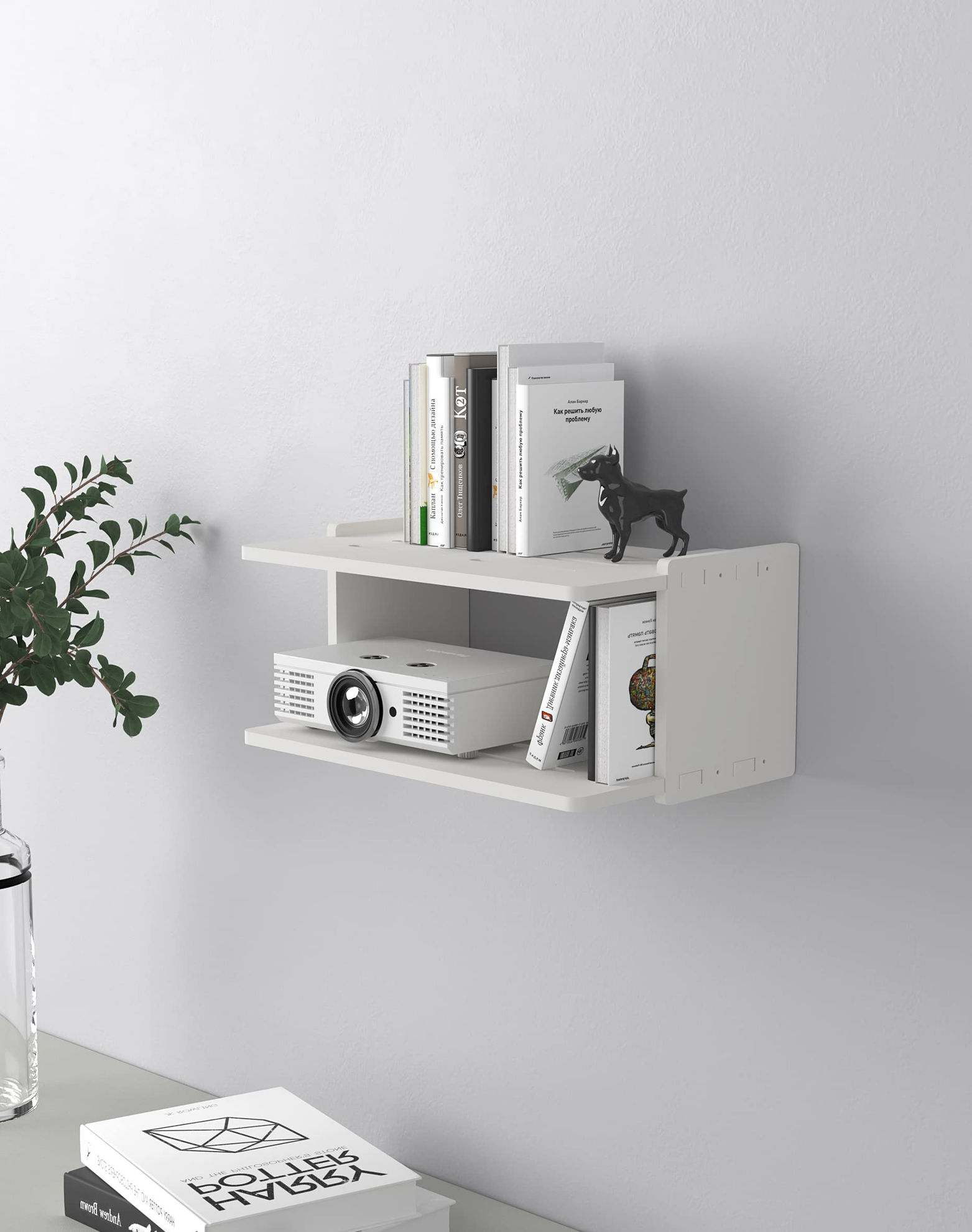 GetUSCart- AREAJD Projector Wall Mount Shelf, Projector Shelf ...