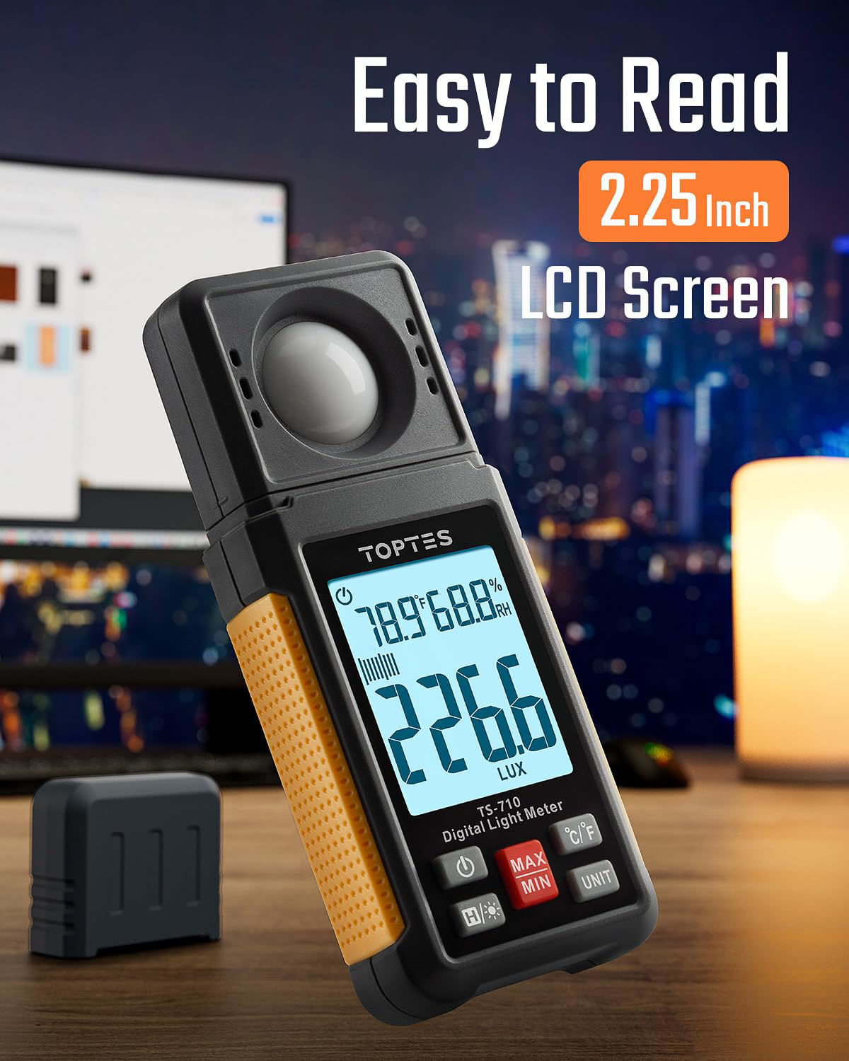 GetUSCart- TopTes TS-710 Light Meter, Digital Lux Meter with Large ...