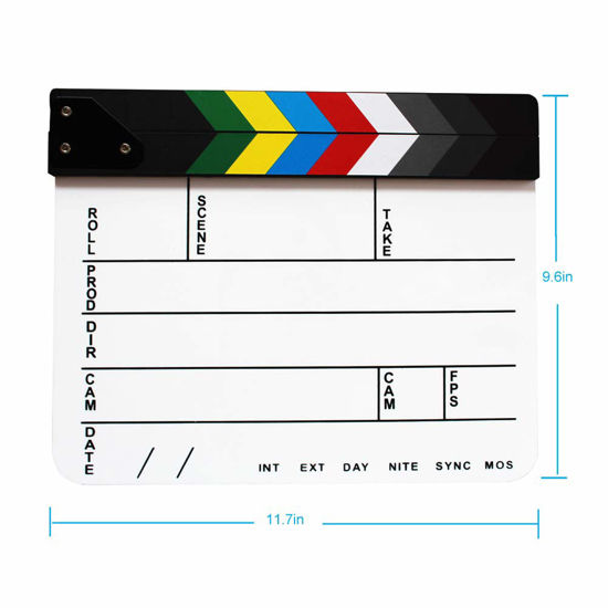 GetUSCart- Coolbuy112 Acrylic Film Directors Clapboard, Hollywood ...