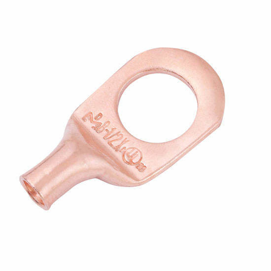 GetUSCart- SELTERM 10pcs 8 AWG - 1/2" Stud - Battery Lugs, Heavy Duty Wire Lugs, Ring Terminals ...