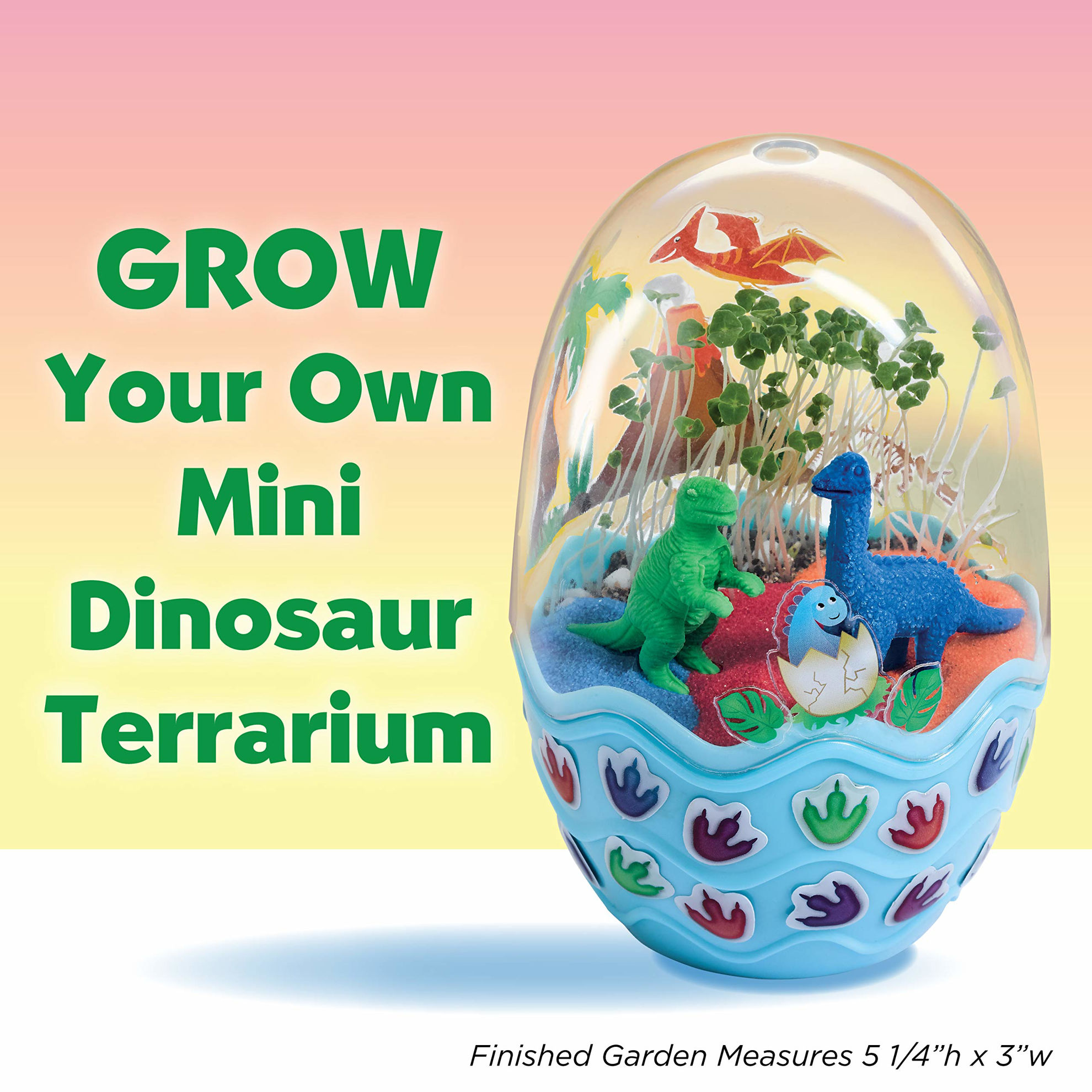 GetUSCart- Creativity for Kids Mini Garden: Dinosaur Terrarium - Arts ...
