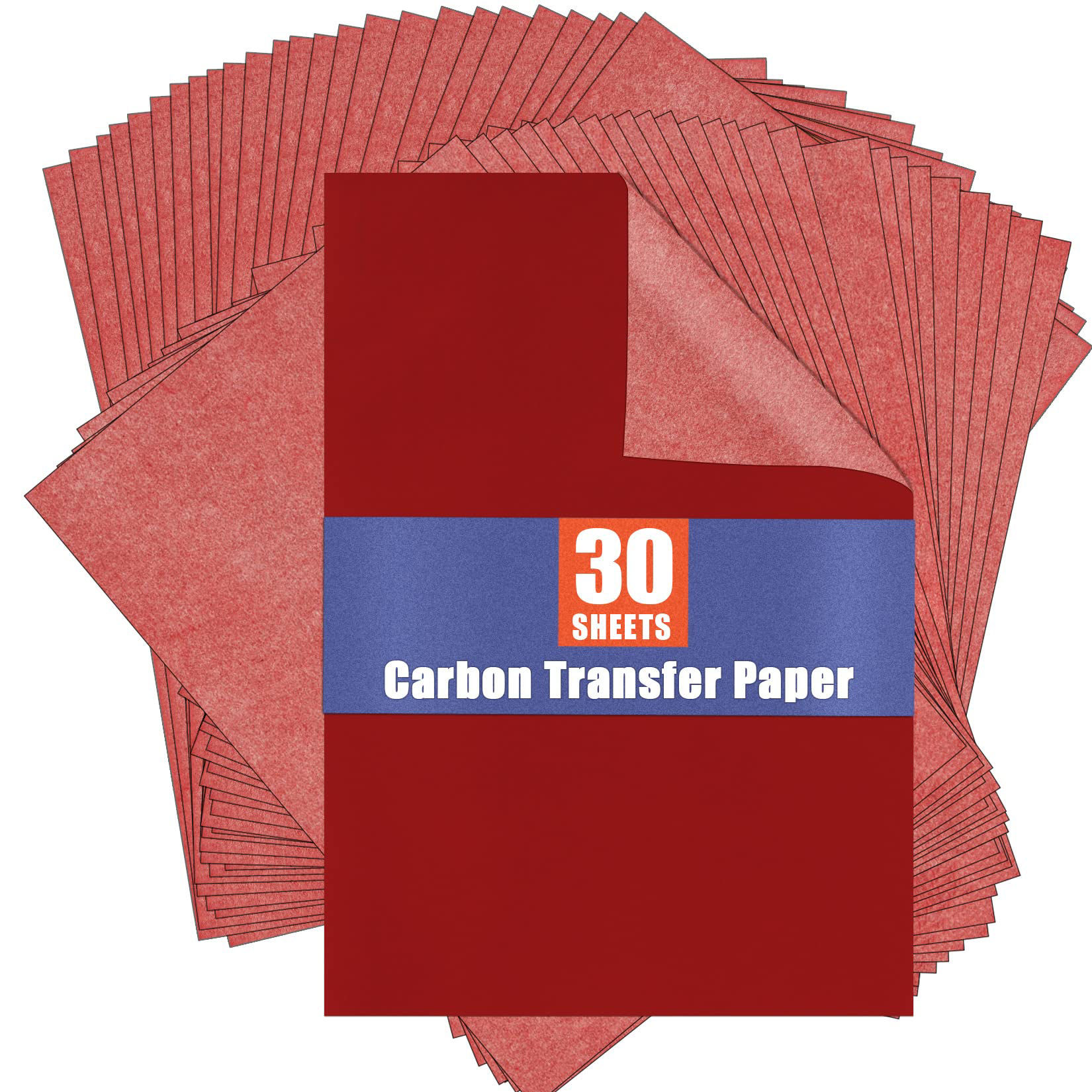 GetUSCart- Red Carbon Paper for Tracing Graphite Transfer-Paper - PSLER ...
