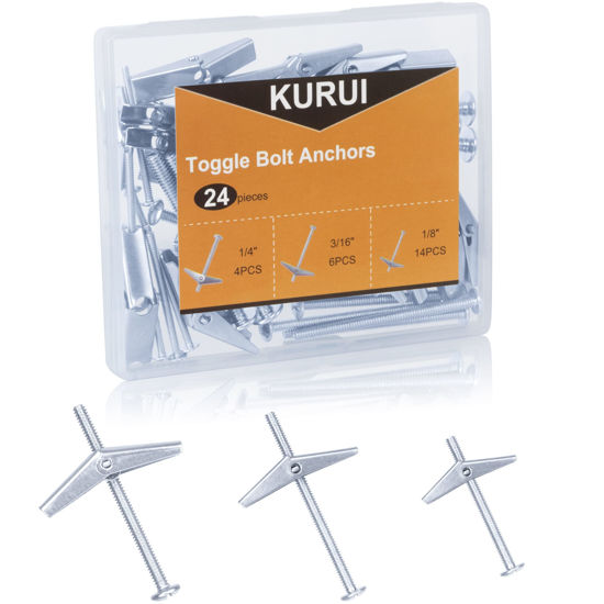 Toggle Bolt Anchors Kitchen-dream 24 Pcs Hardware Toggle Bolt And Wing ...