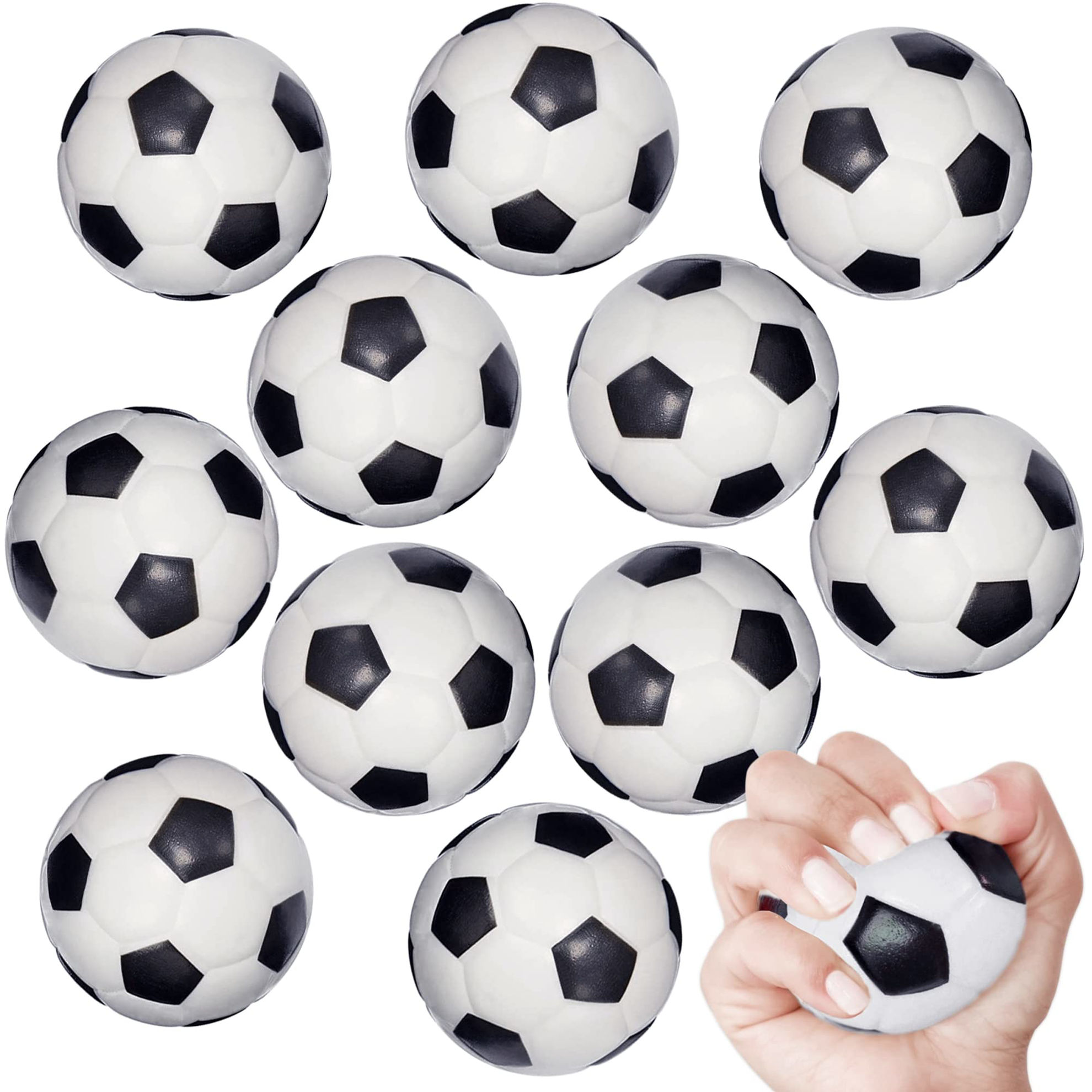 GetUSCart- Mini Sports Balls for Kids Party Favor Toy, Soccer Ball ...