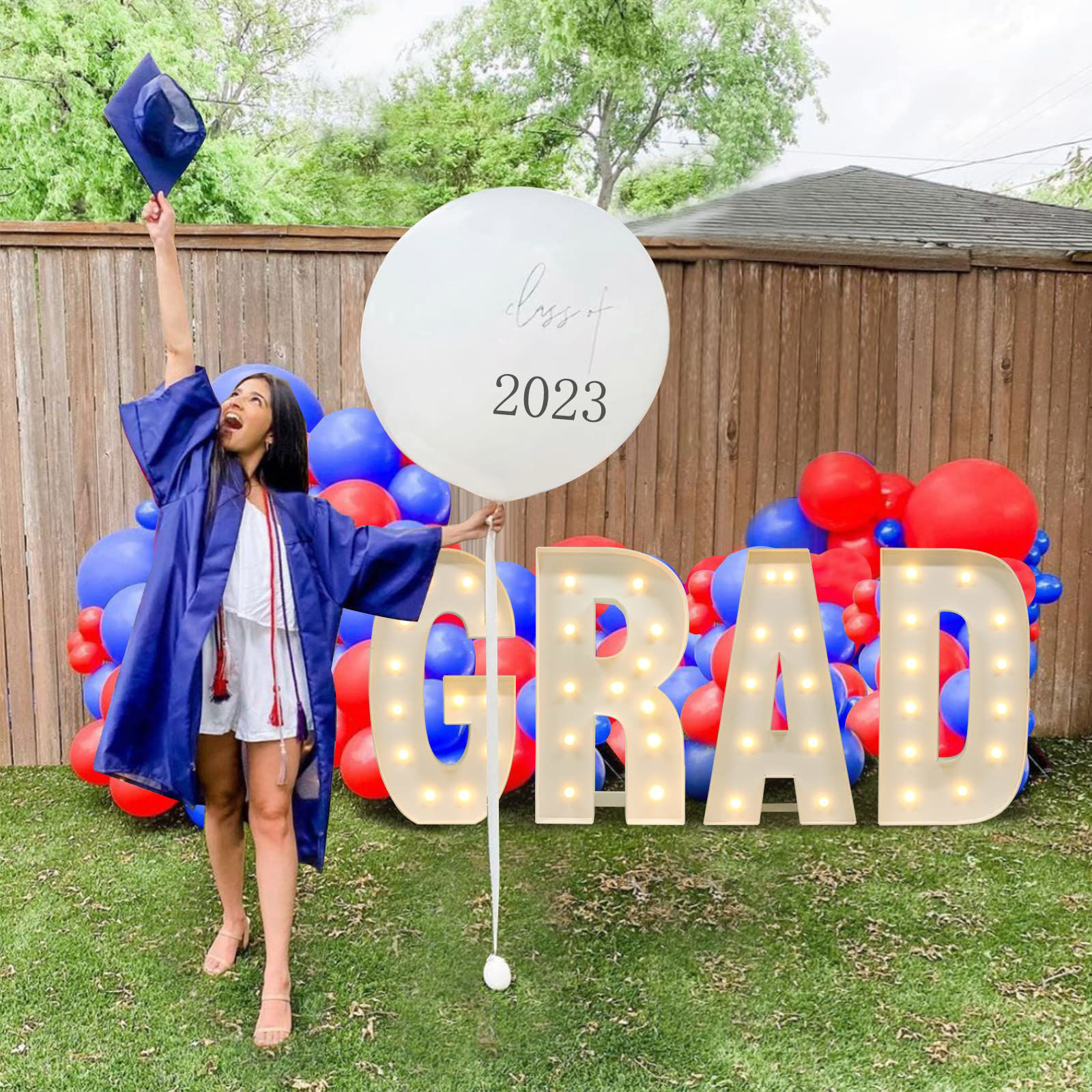 GetUSCart- imprsv Marquee Light Up Letters, Mosaic Letters 3FT Marquee ...