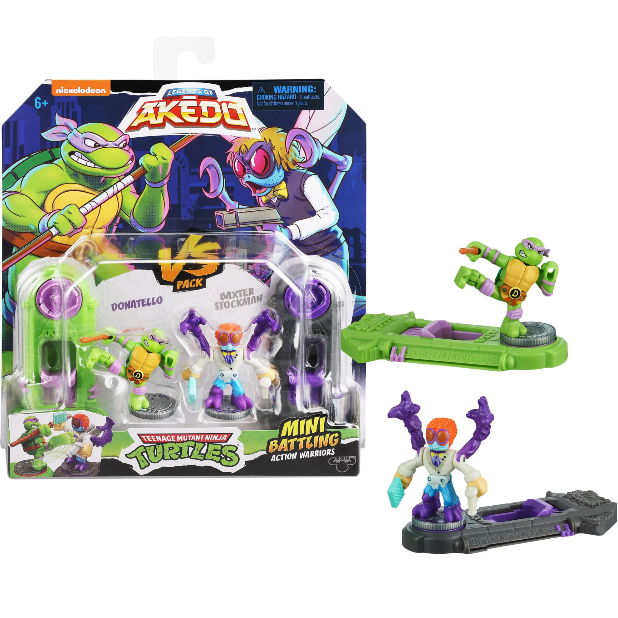GetUSCart- Legends of Akedo Teenage Mutant Ninja Turtles. Mini Battling ...