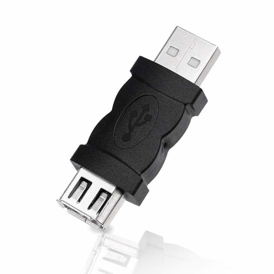 GetUSCart- SKYPIA New Firewire IEEE 1394 6 Pin Female F to USB M Male ...