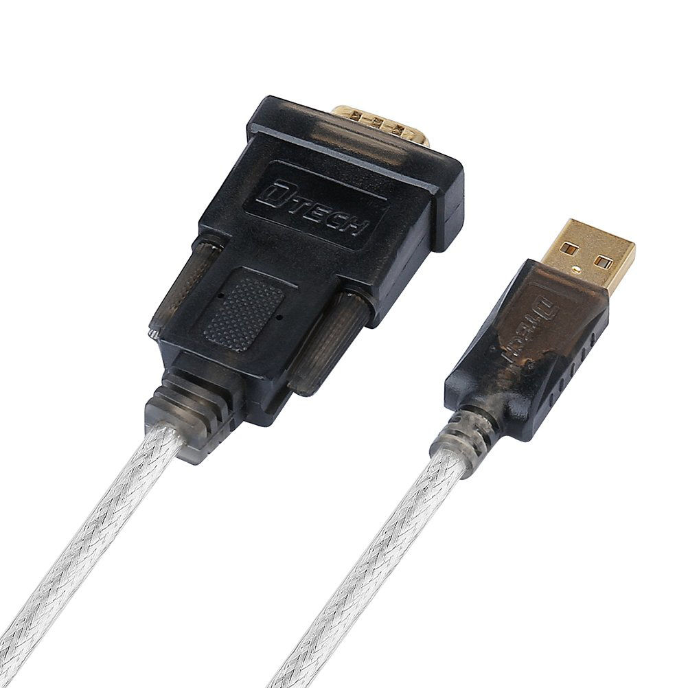 GetUSCart- DTech Serial Cable to USB Adapter DB9 Male RS232 Port ...