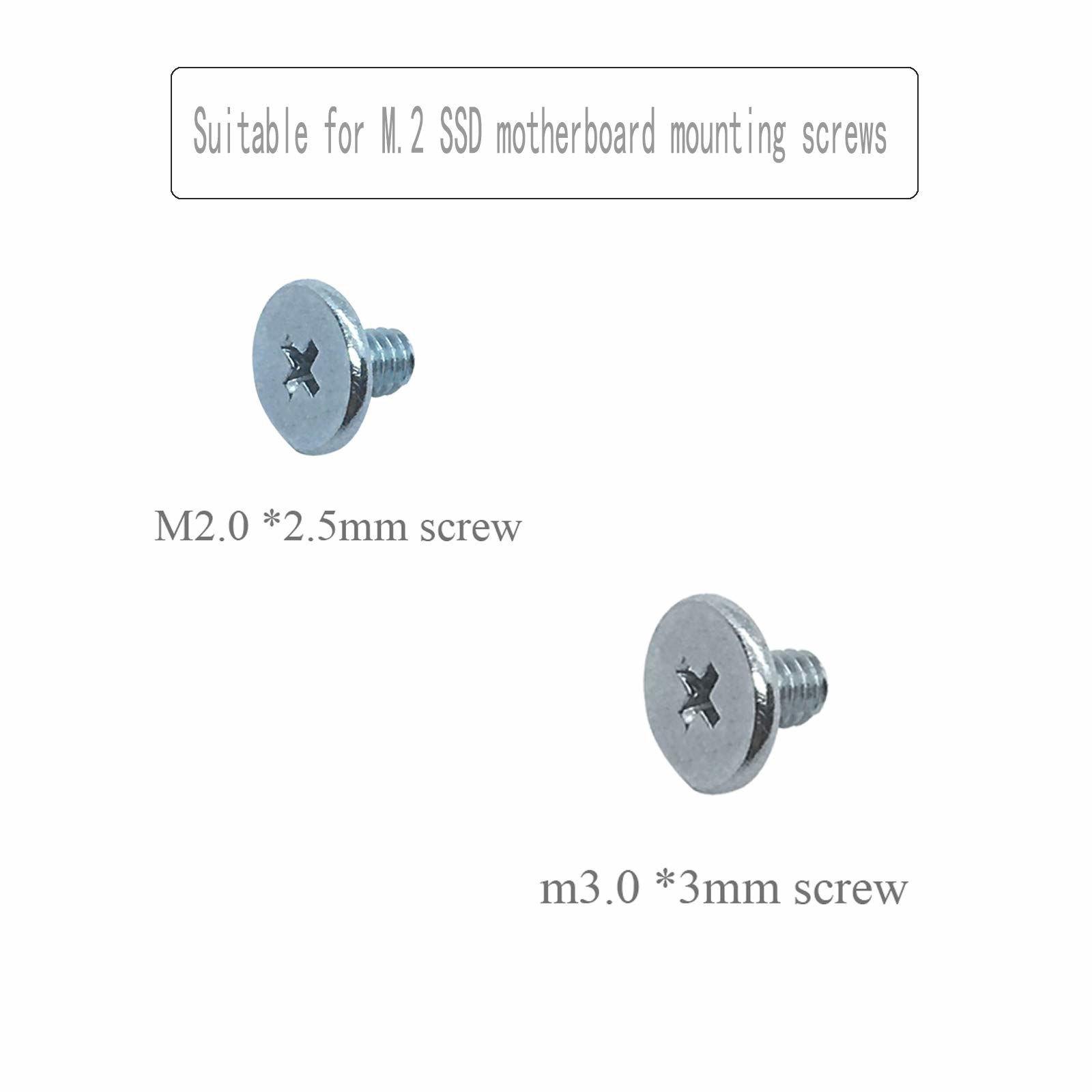 GetUSCart M2 2280ssd Screws Kit PCIe NVMe M 2 SSD Mounting Screws getuscart-m2-2280ssd-screws-kit-pcie-nvme-m-2-ssd-mounting-screws