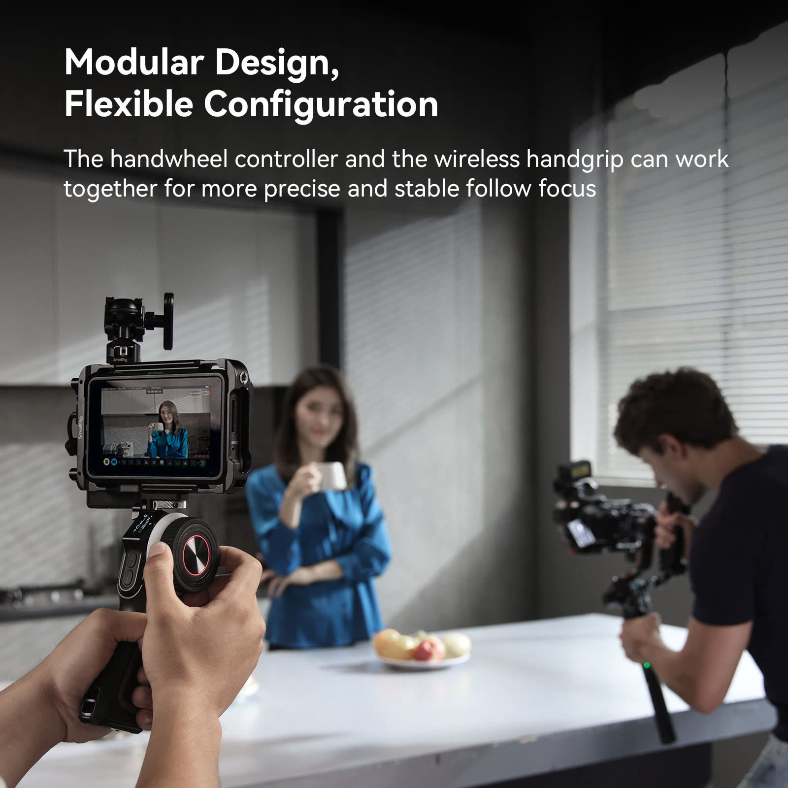 GetUSCart- SmallRig MagicFIZ Wireless Follow Focus Two Motor Kit with ...