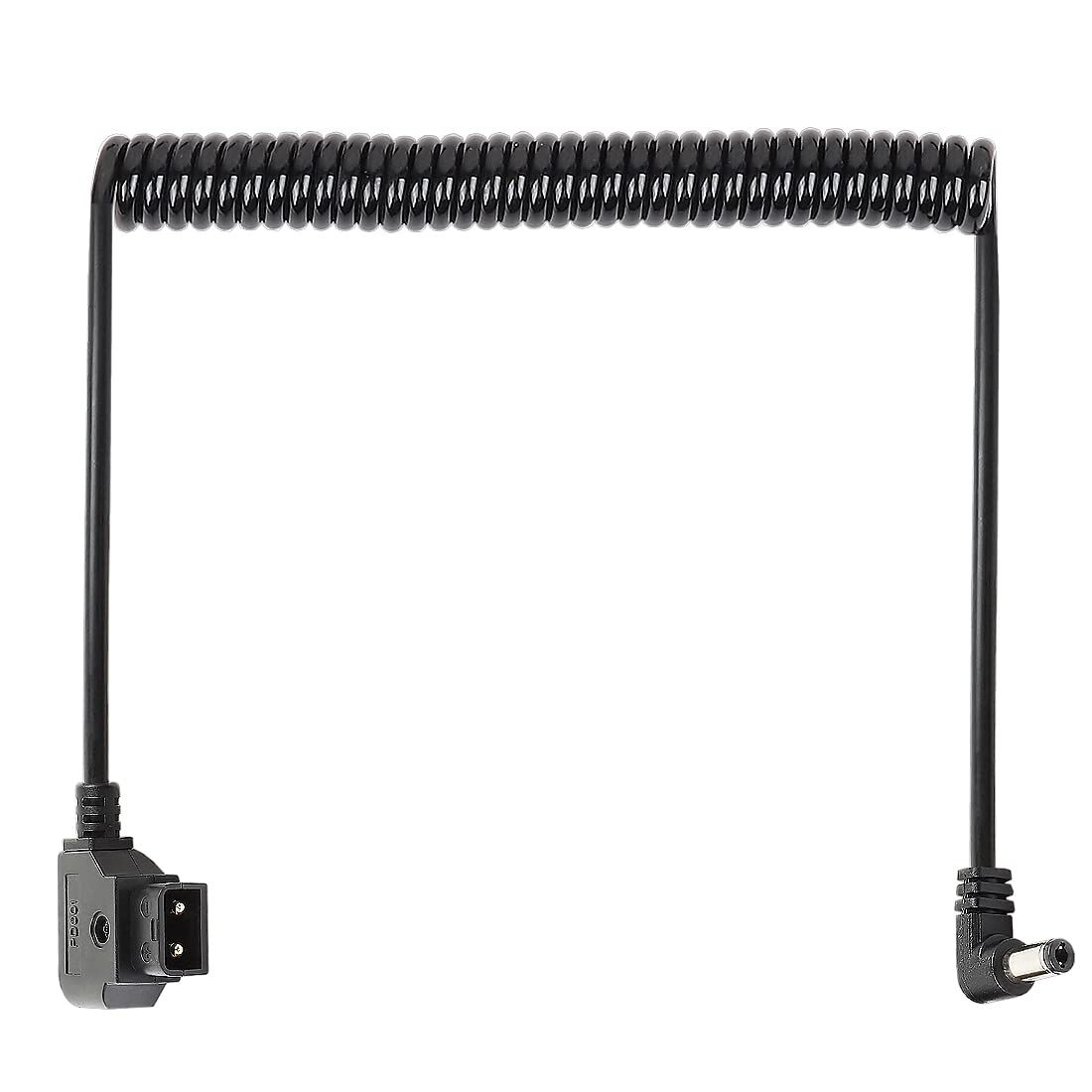 GetUSCart- PU Coiled Power Tap D-Tap to Right Angled DC 12V Cable ...