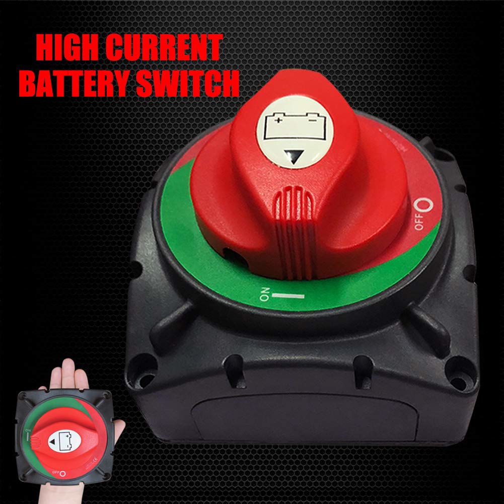 DC Power Cut Off Switch Ampper Battery Disconnect Switch - 100A DC 12 ...