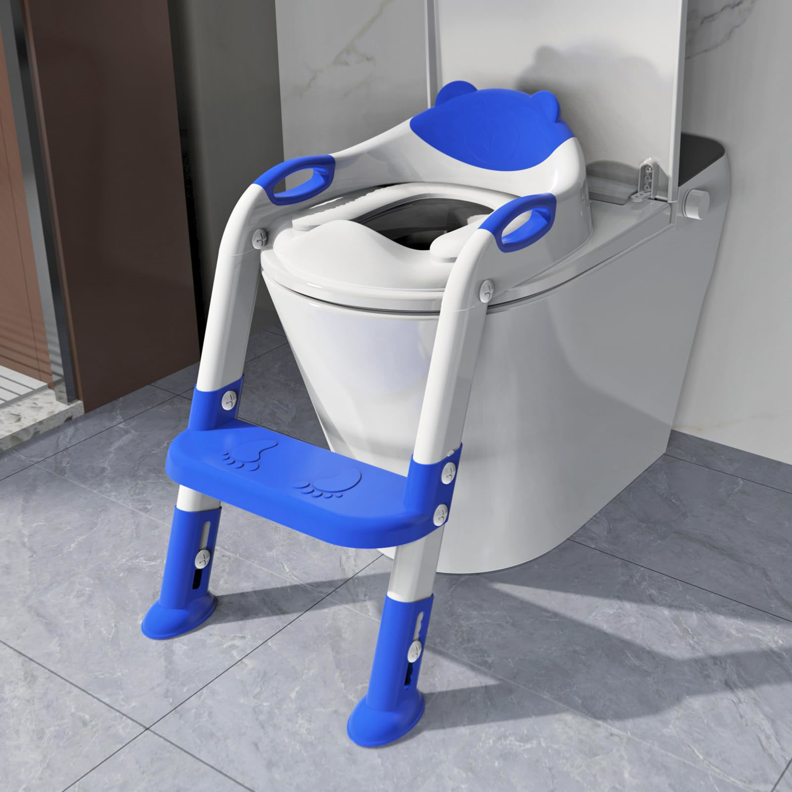 GetUSCart- Toilet Potty Training Seat with Step Stool Ladder,SKYROKU ...