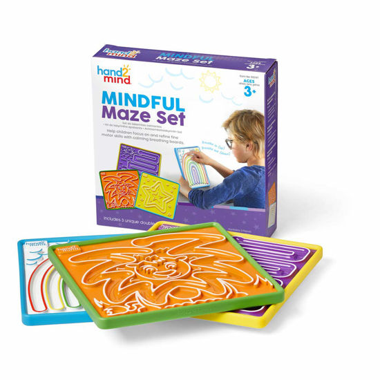 GetUSCart- hand2mind Mindful Maze Boards, Learn Breathing Patterns ...