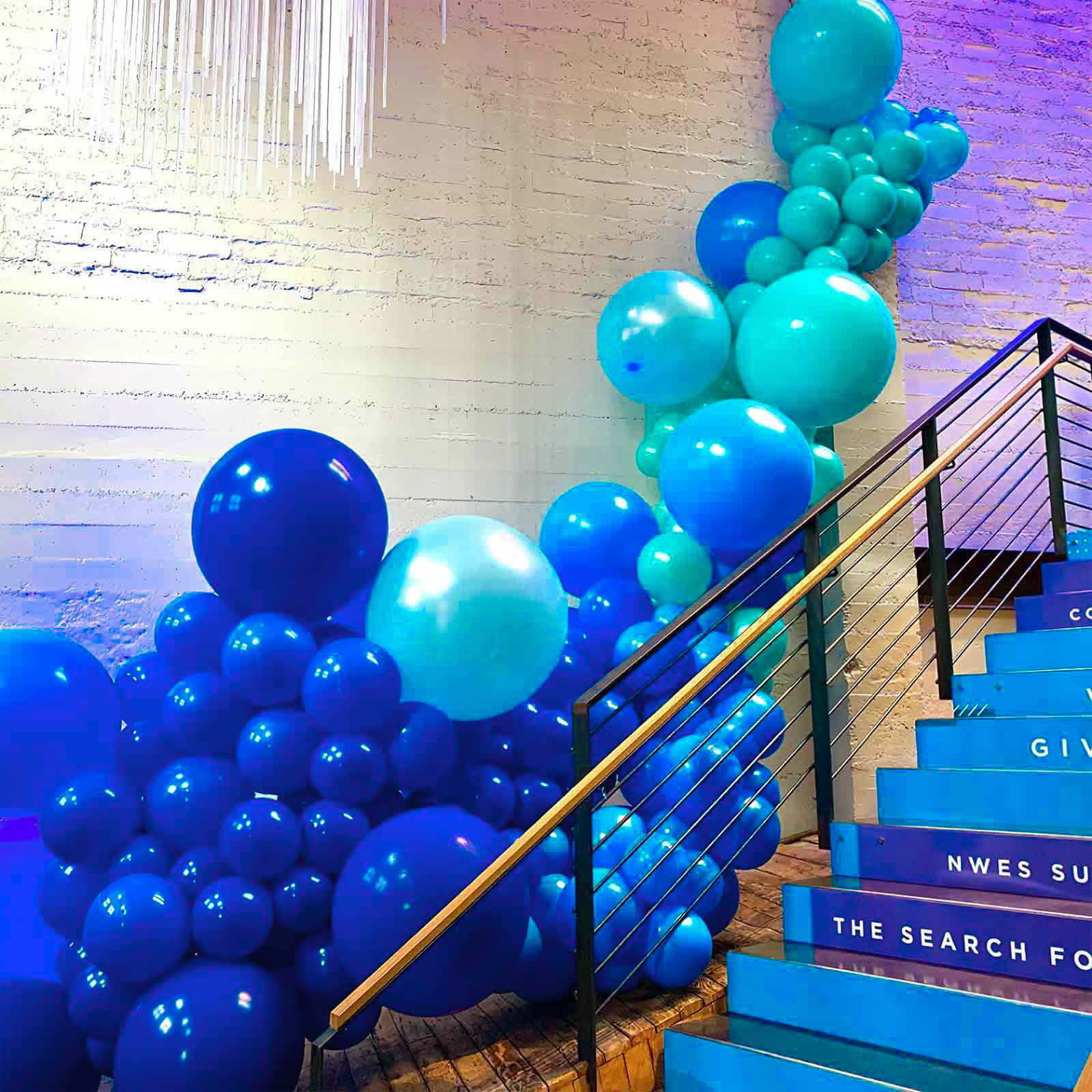 GetUSCart- PartyWoo Blue Balloons, 50 pcs 12 Inch Dark Blue Balloons, Latex Balloons for Balloon ...