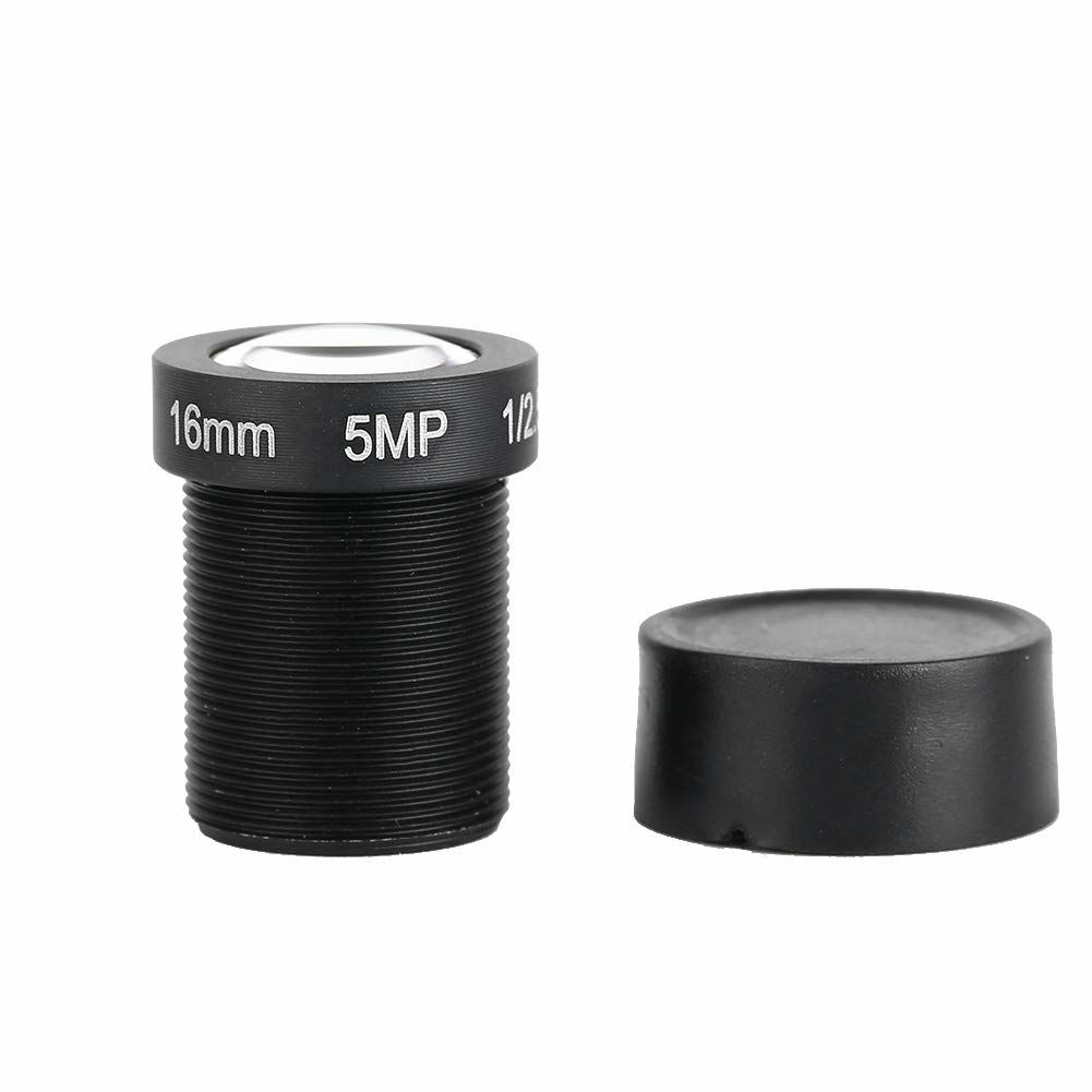 GetUSCart- 16mm Fixed Focal Board Lens, 5MP HD CCTV Security Camera ...