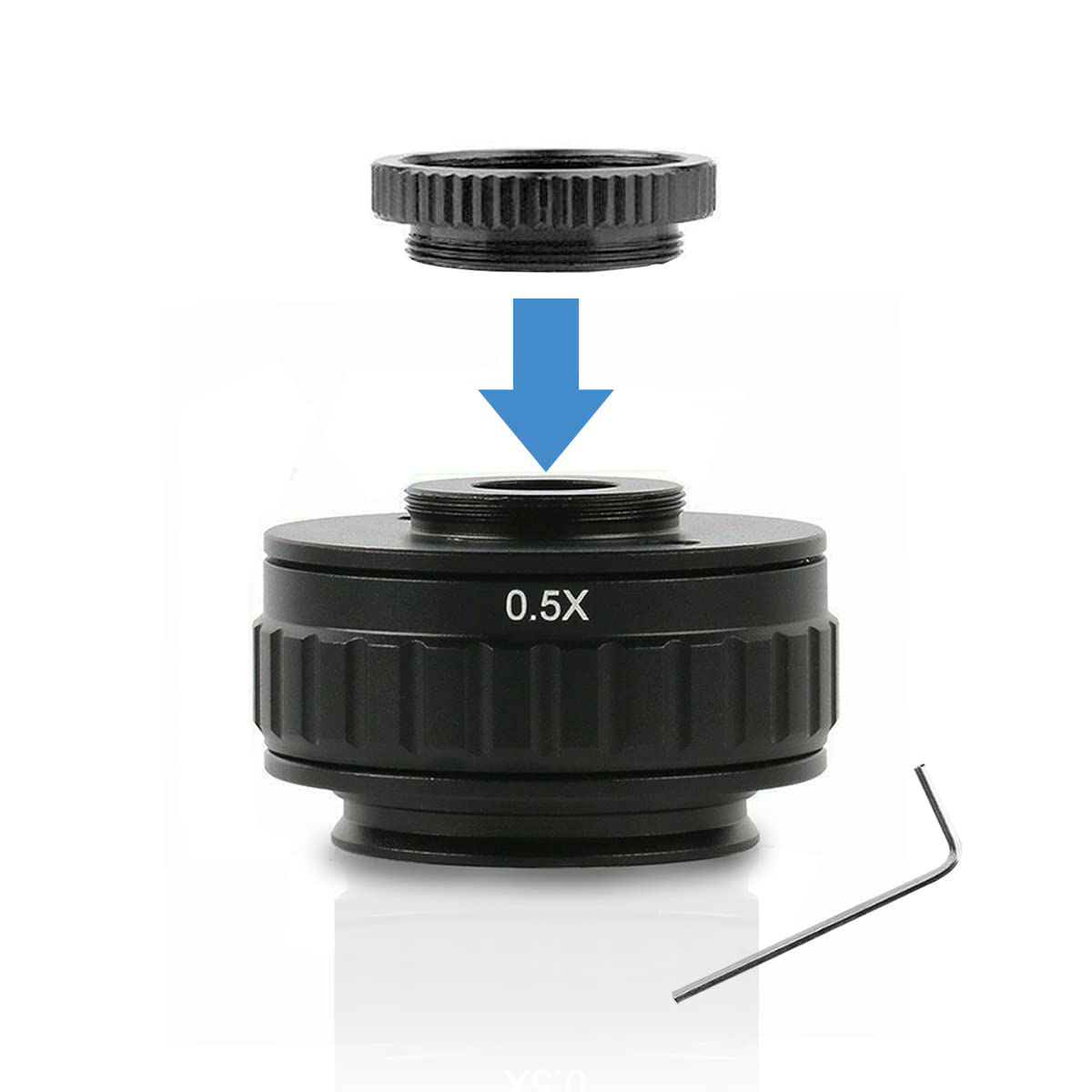 GetUSCart- Parco Scientific CM-19 0.5X CTV Microscope Adapter for ...