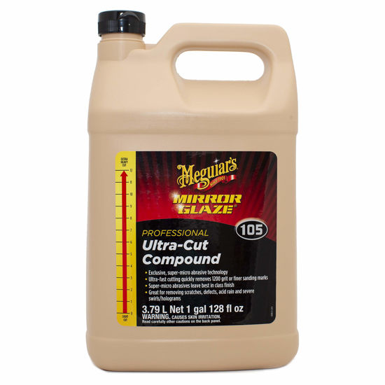 GetUSCart- Meguiar's M10501 Mirror Glaze Ultra-Cut Compound - 1 Gallon ...