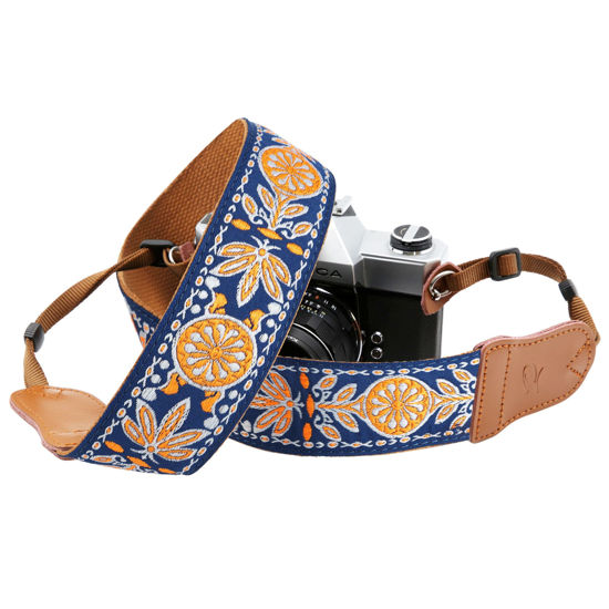 GetUSCart- Padwa Lifestyle Vintage Camera Strap - 2" Wide Woven ...