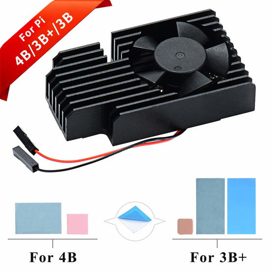 GetUSCart- GeeekPi Raspberry Pi 4 Fan Heasink, Raspberry Pi Aluminum ... GetUSCart- GeeekPi Raspberry Pi 4 Fan Heasink, Raspberry Pi Aluminum ...