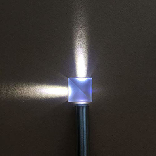 GetUSCart- Optical Glass Cube Dichroic Beam Splitter Prism Ratio 50:50 ...
