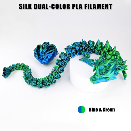 GetUSCart- OVV3D PLA Filament 1.75mm, Silk PLA Dual Color 3D Printer ...