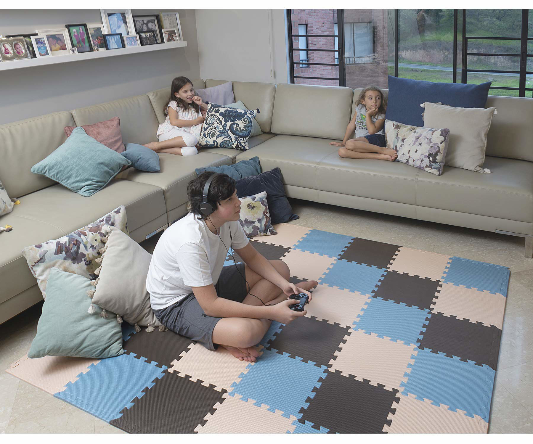 GetUSCart- MioTetto Soft Non-Toxic Baby Play Mat | Toddler Playmat ...
