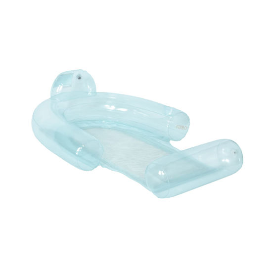 GetUSCart- FUNBOY Giant Inflatable Clear Blue Mesh Chair Pool Float ...
