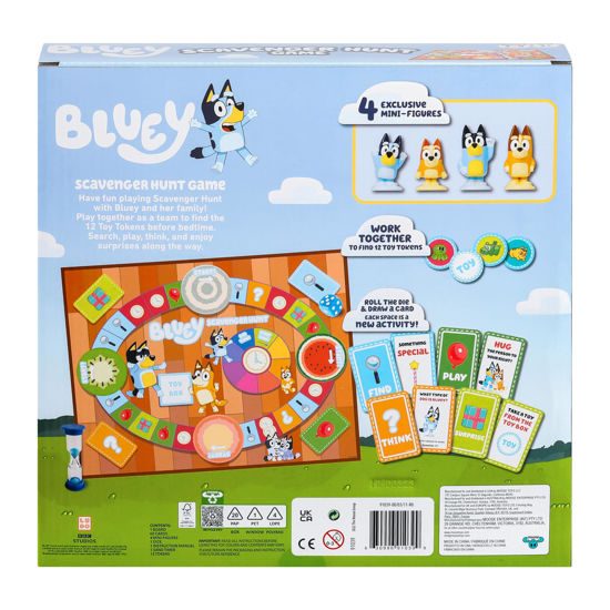 GetUSCart- Bluey Scavenger Hunt Game. A Fun Board Game Full of Fun ...