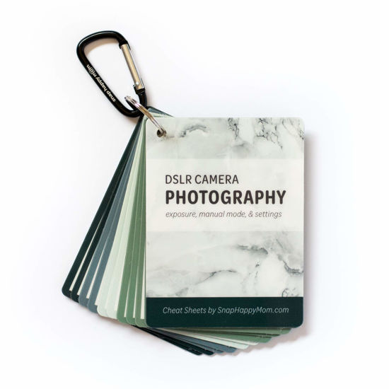 GetUSCart- DSLR Cheat Sheet Cards for Canon, Nikon and Sony Cameras ...