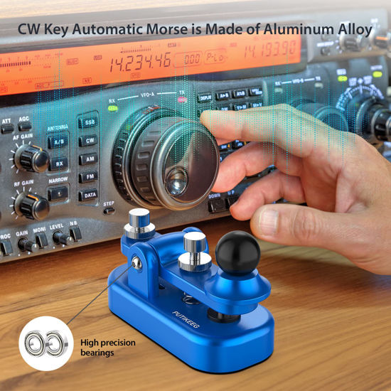 GetUSCart- PUTIKEEG Mini Classical Morse Code Key - CW Morse Code Keys ...