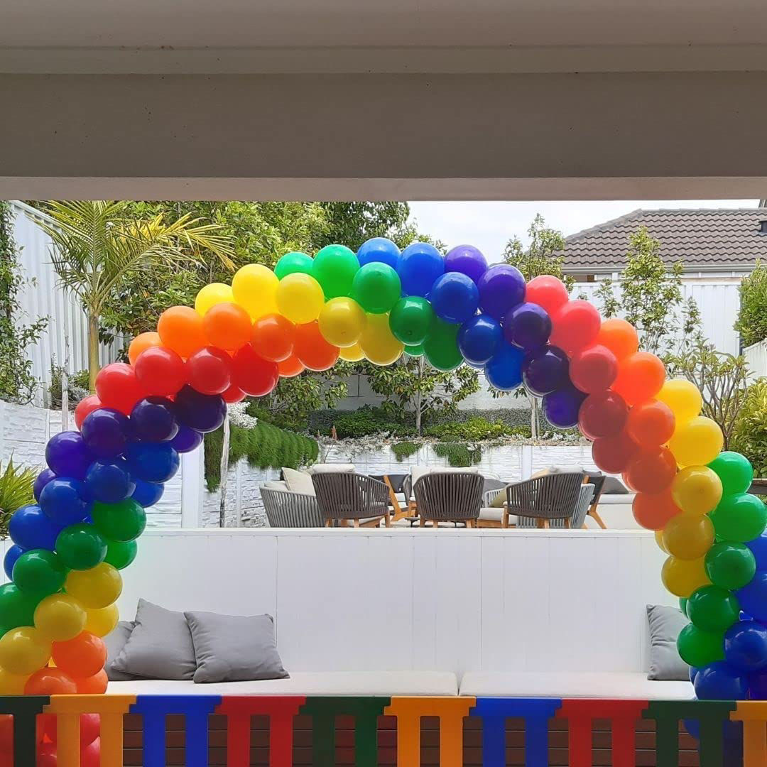 GetUSCart- Rainbow Balloons Latex Party Balloons - 50 Pack 12 inch ...