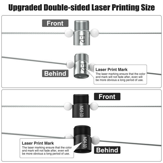 GetUSCart- [Patent]CKE Upgraded Nut & Bolt Thread Checker (Inch ...