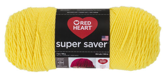 GetUSCart- RED HEART Super Saver Yarn, Bright Yellow
