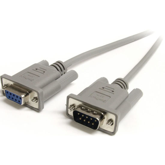 GetUSCart- StarTech.com 6ft Straight Through Serial Cable - DB9 M/F ...