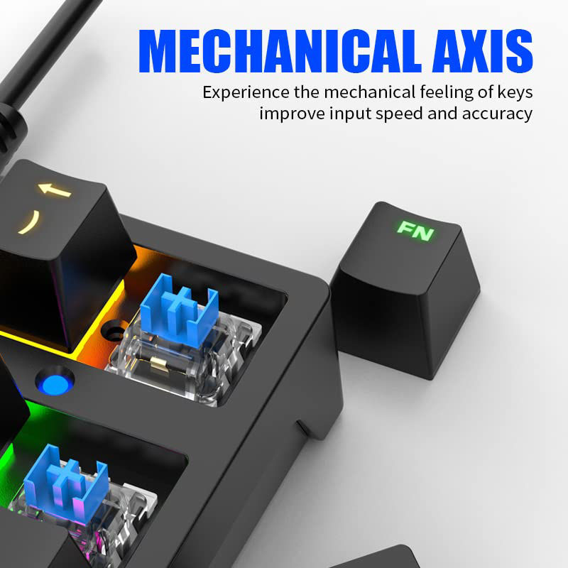 GetUSCart- JPHTEK Number Pad, Mechanical USB Wired Numeric Keypad with ...