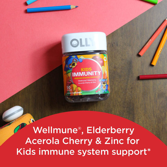 GetUSCart- OLLY Kids Immunity Gummy, Immune Support, Wellmune ...