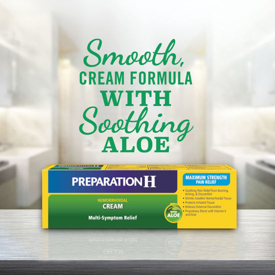 GetUSCart- Preparation H Hemorrhoid Cream with Aloe for Multi-Symptom ...