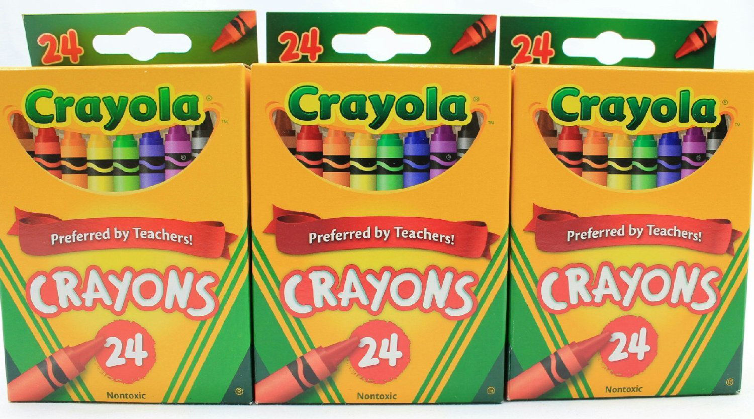 GetUSCart- Crayola Crayons Bundle (3 Pack)