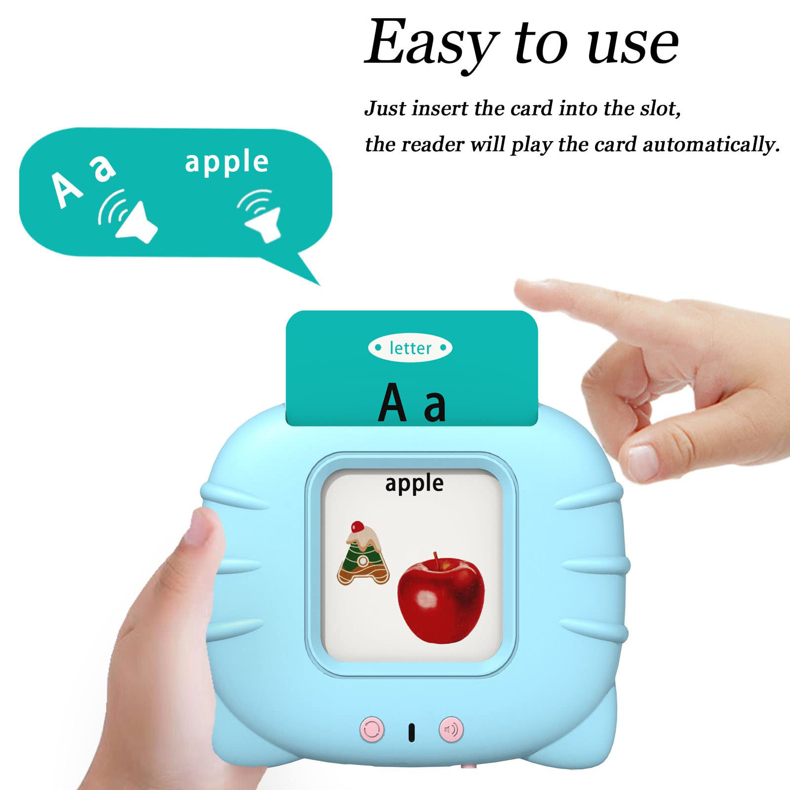 GetUSCart- Startcan Talking Flash Cards for Toddlers 1 2 3 4 5, Speech ...