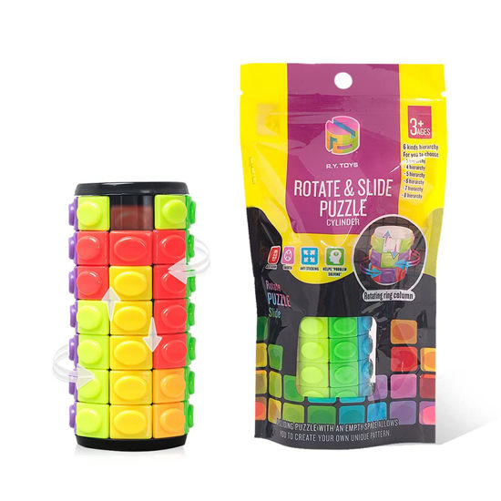 GetUSCart- R.Y.TOYS Rotate and Slide Puzzle-Patented Fidget Cube ...