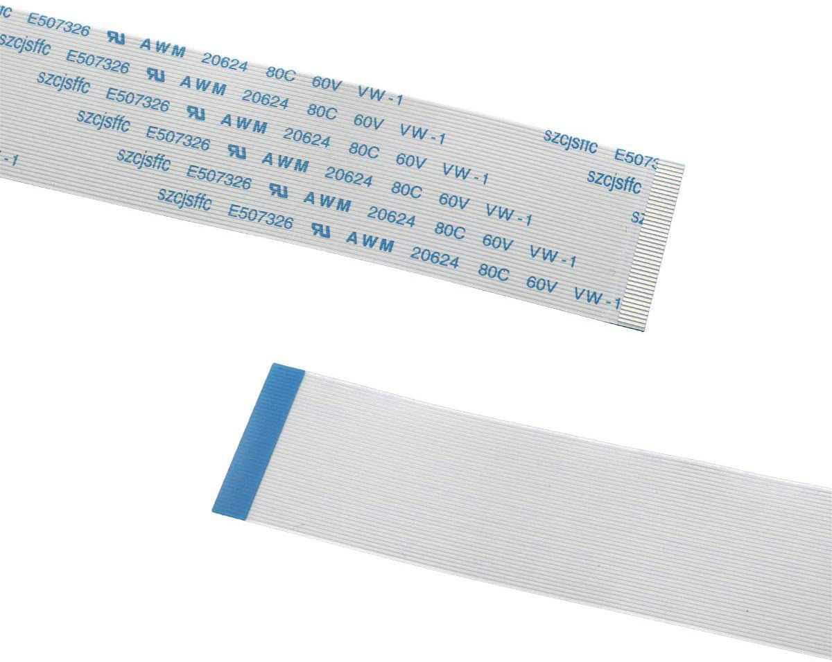 GetUSCart- ITROLLE Flat Cable 8PCS FPC FFC 150mm Length 40 Pin 0.5mm ...