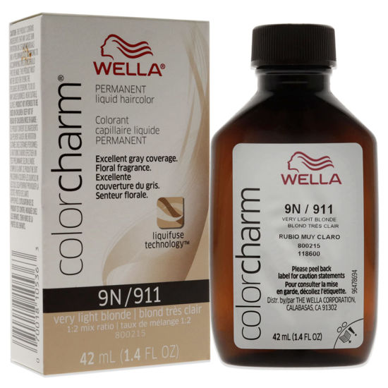 GetUSCart- WELLA Color Charm Permanent Liquid Hair Color for Gray ...