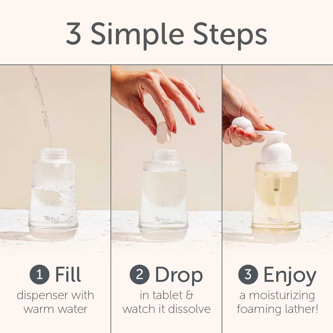 GetUSCart- Tirtyl Foaming Hand Soap Tablet Refills - 4 Pack - 32 fl oz ...