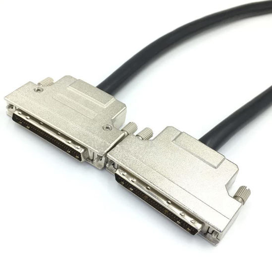 GetUSCart- GZGMET SCSI Ribbon Cable HPDB68 68 pin mdr Adapter Connector ...
