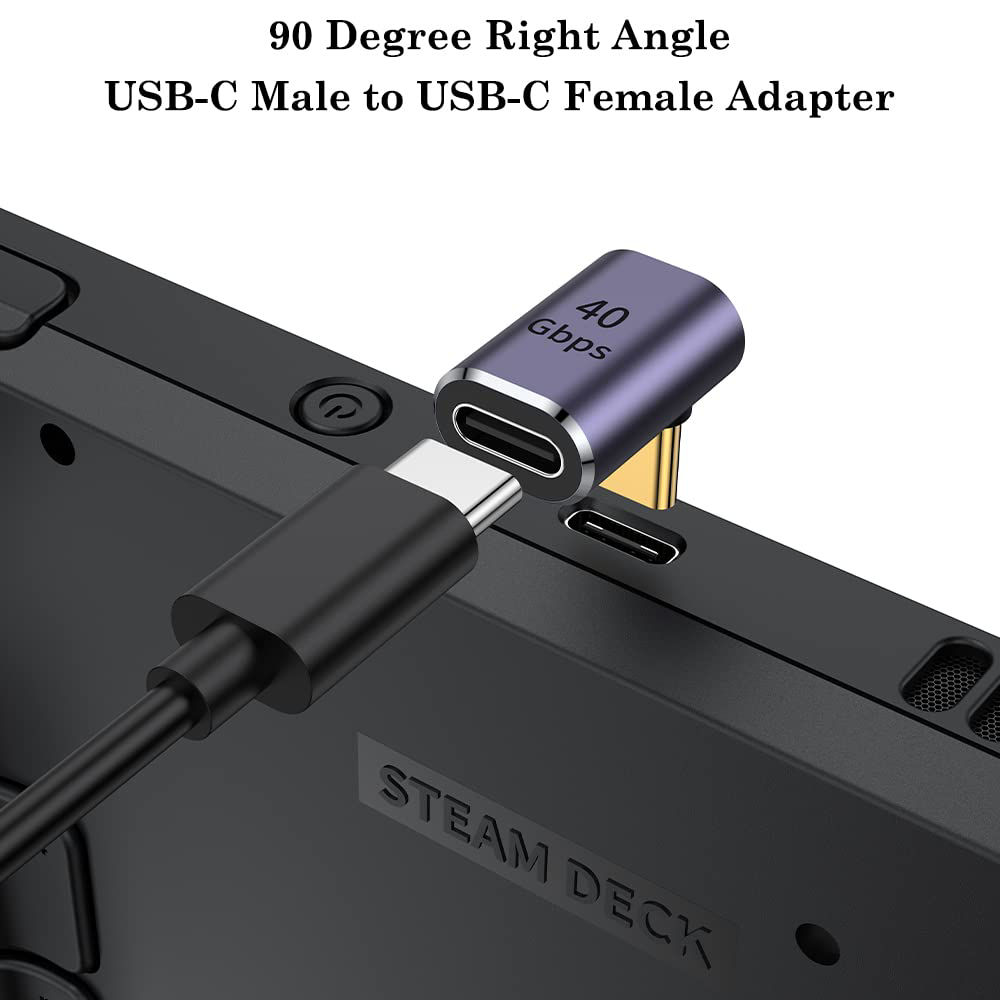 GetUSCart- AuviPal 90 Degree Right Angle USB C Male to USB C Female ...