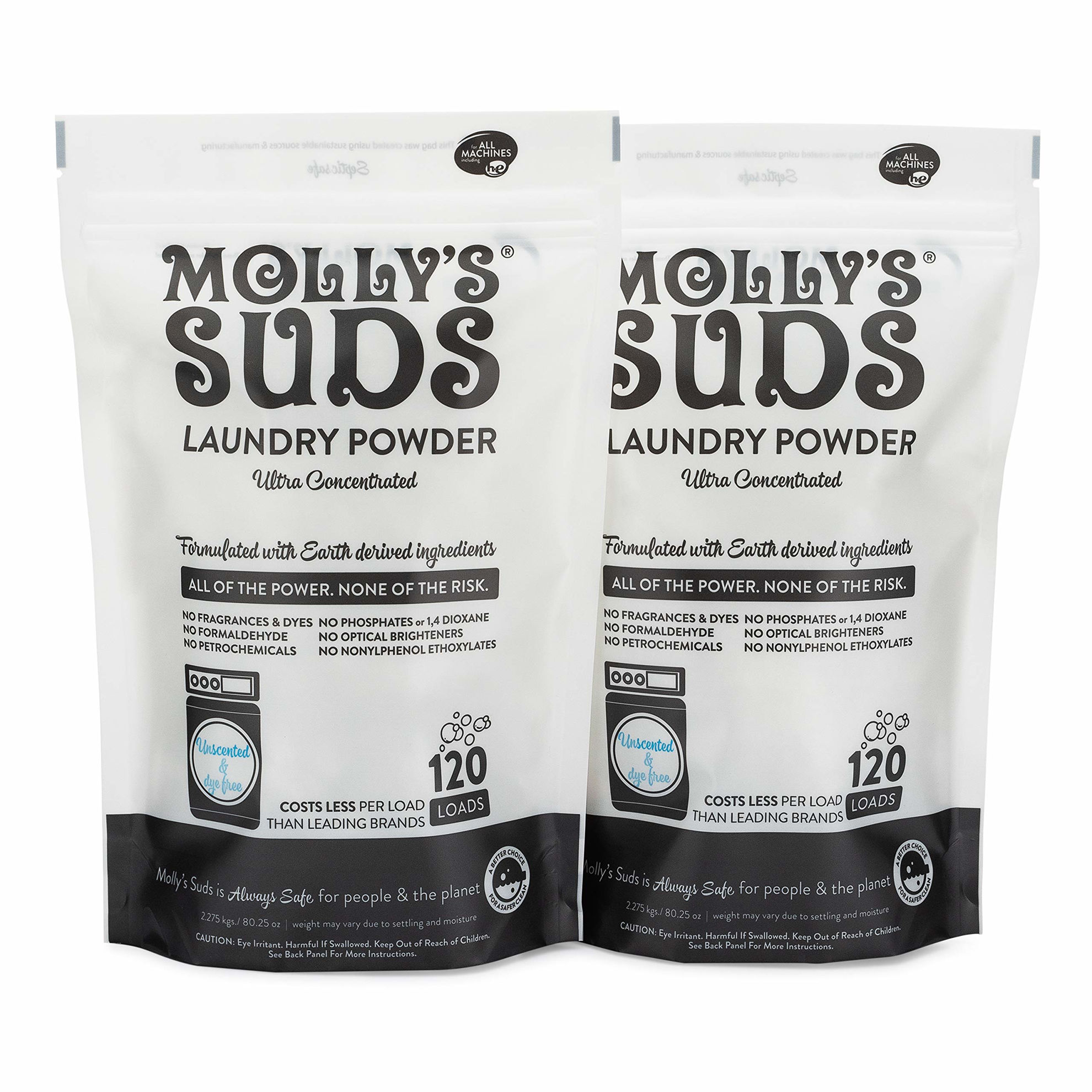 GetUSCart- Molly's Suds Original Laundry Detergent Powder | Natural ...