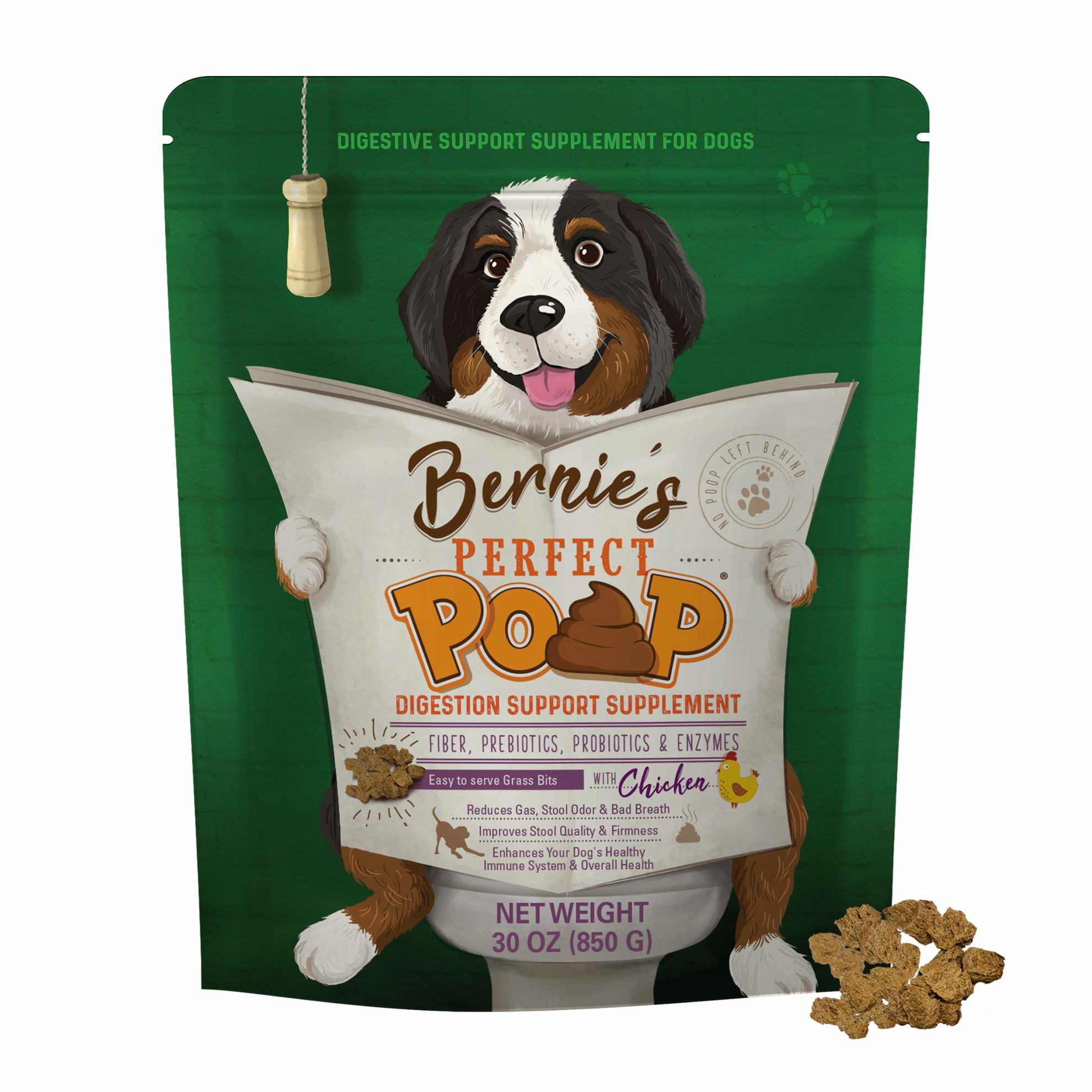 GetUSCart- Perfect Poop Digestion & General Health Supplement for Dogs ...