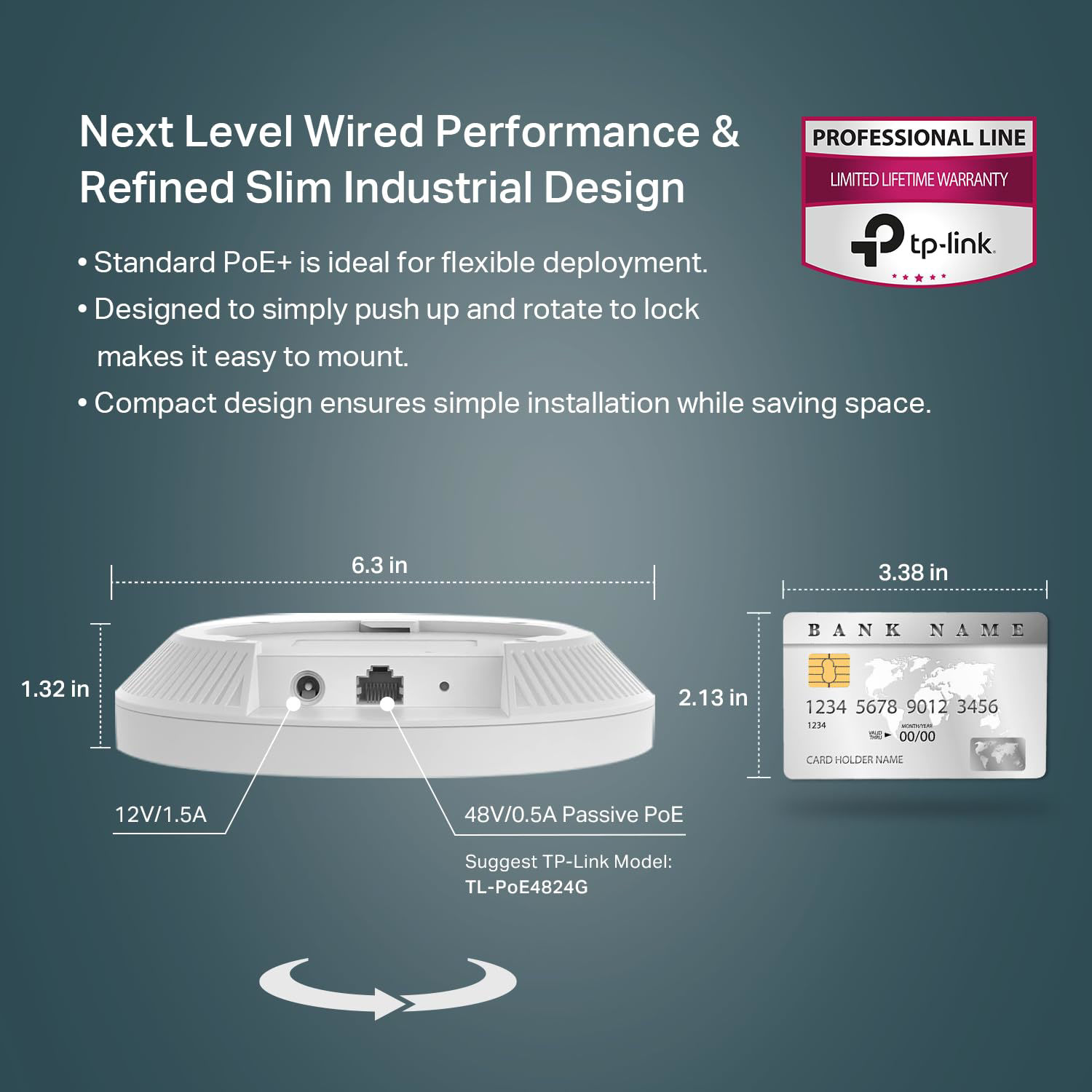GetUSCart- TP-Link EAP650 Ultra-Slim Wireless Access Point | Omada True ...